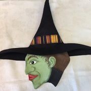 Witch Face for Large Longaberger Wrought Iron Snowman Snowman Face ...