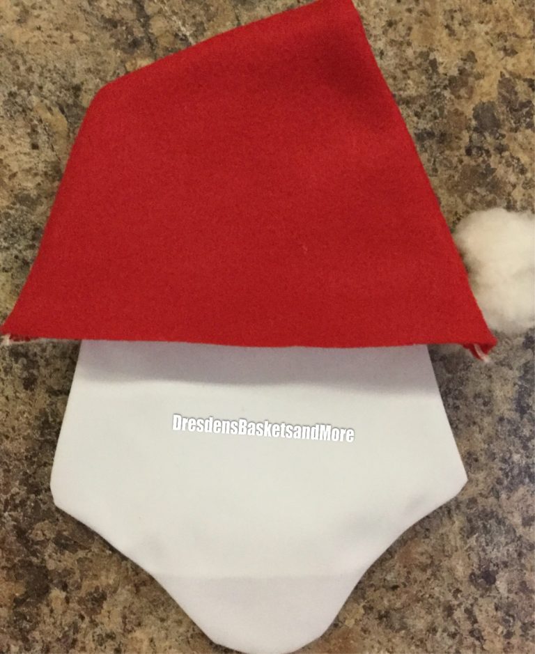 Santa Face For The Longaberger Small Snowman Snowman Face – Dresden's ...